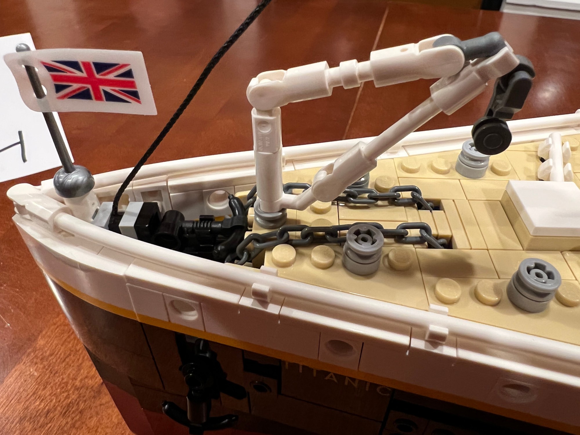 Question about Titanic anchors : r/lego