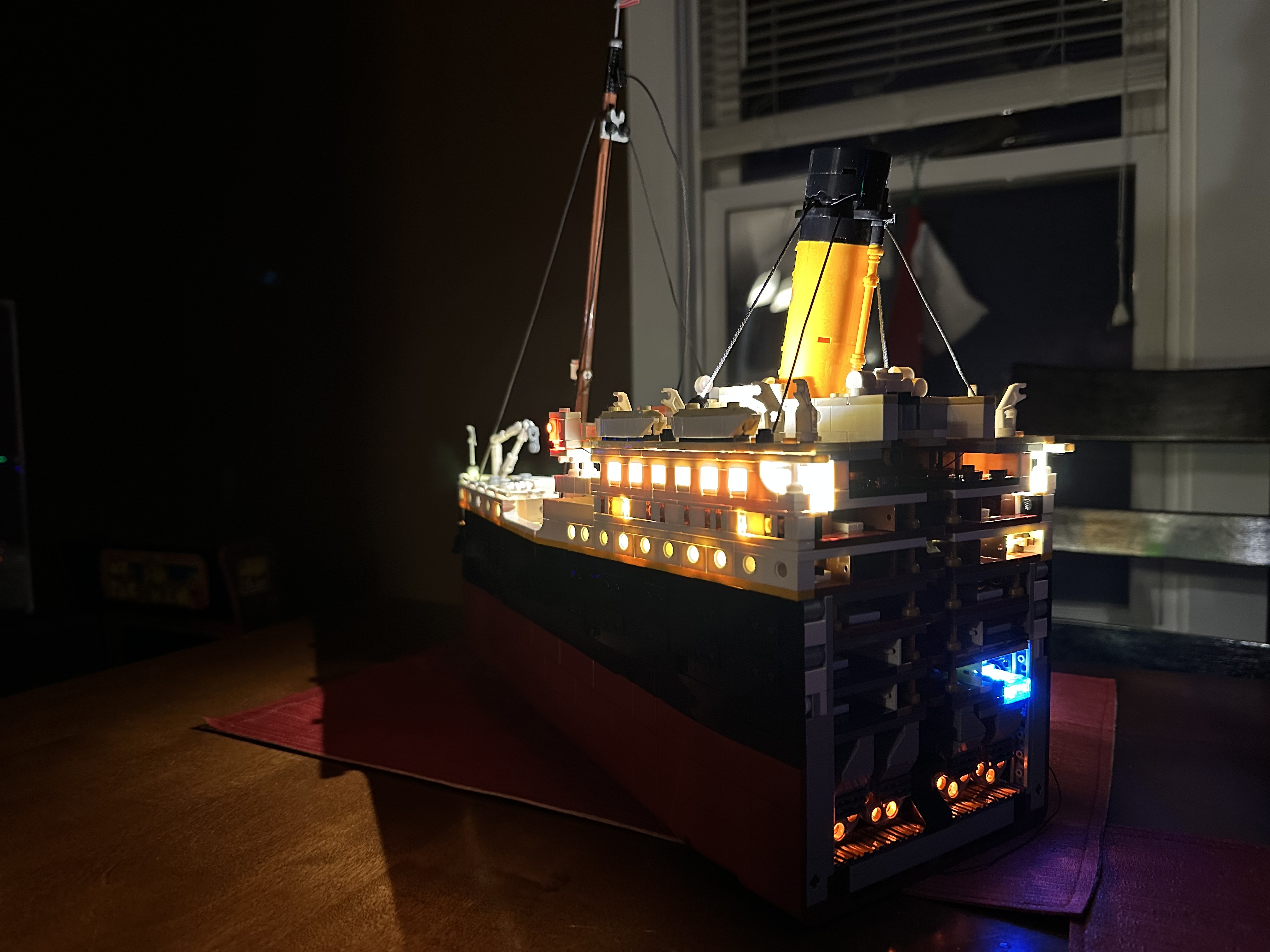Lighting the Lego Titanic – Relatively Ambitious