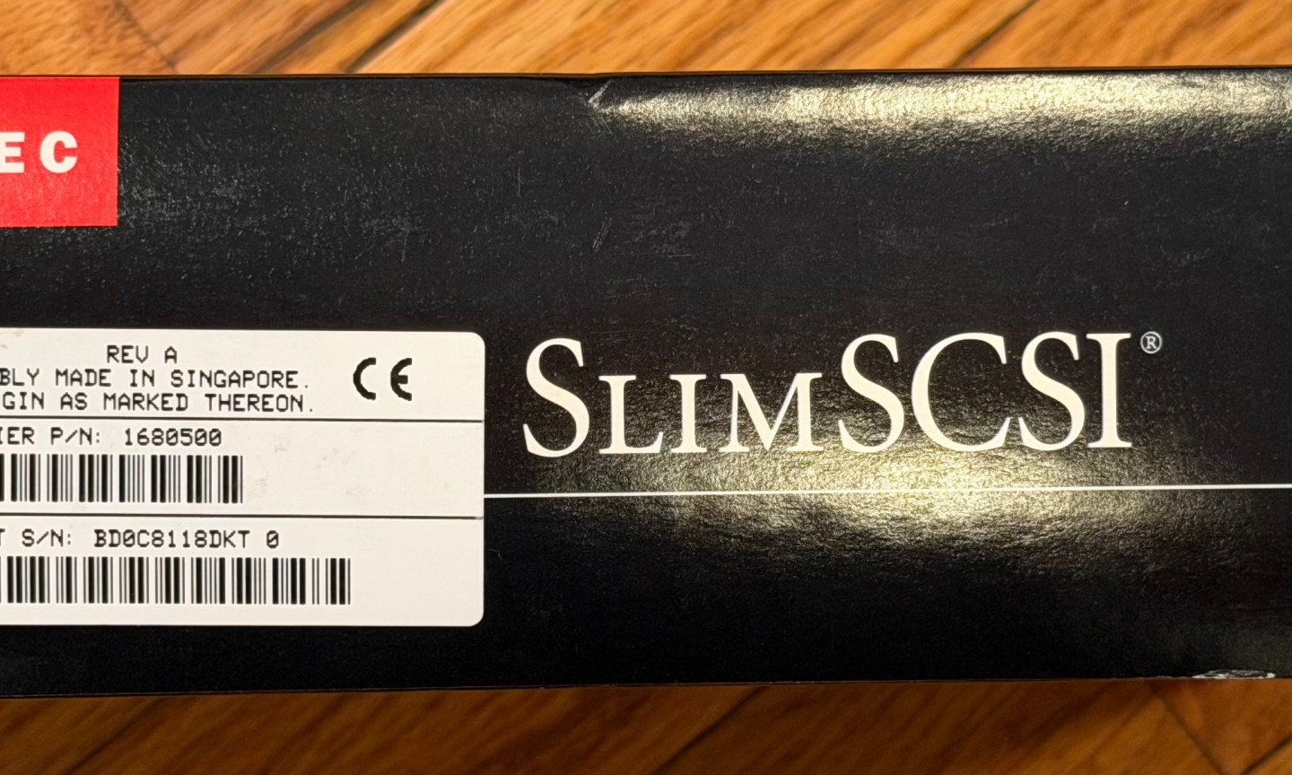 Adaptec SCSI PC Card – Relatively Ambitious